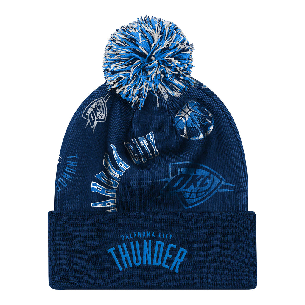 YOUTH OKC THUNDER STREET HOOPER CUFF KNIT | Official OKC Thunder Shop