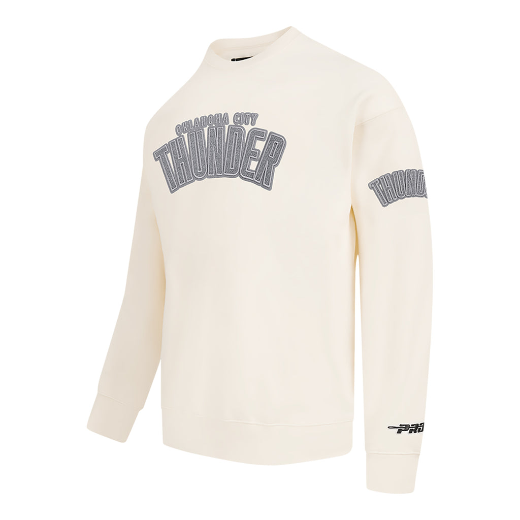 OKC THUNDER PRO STANDARD TONAL TERRY CLOTH CREWNECK | Official OKC ...