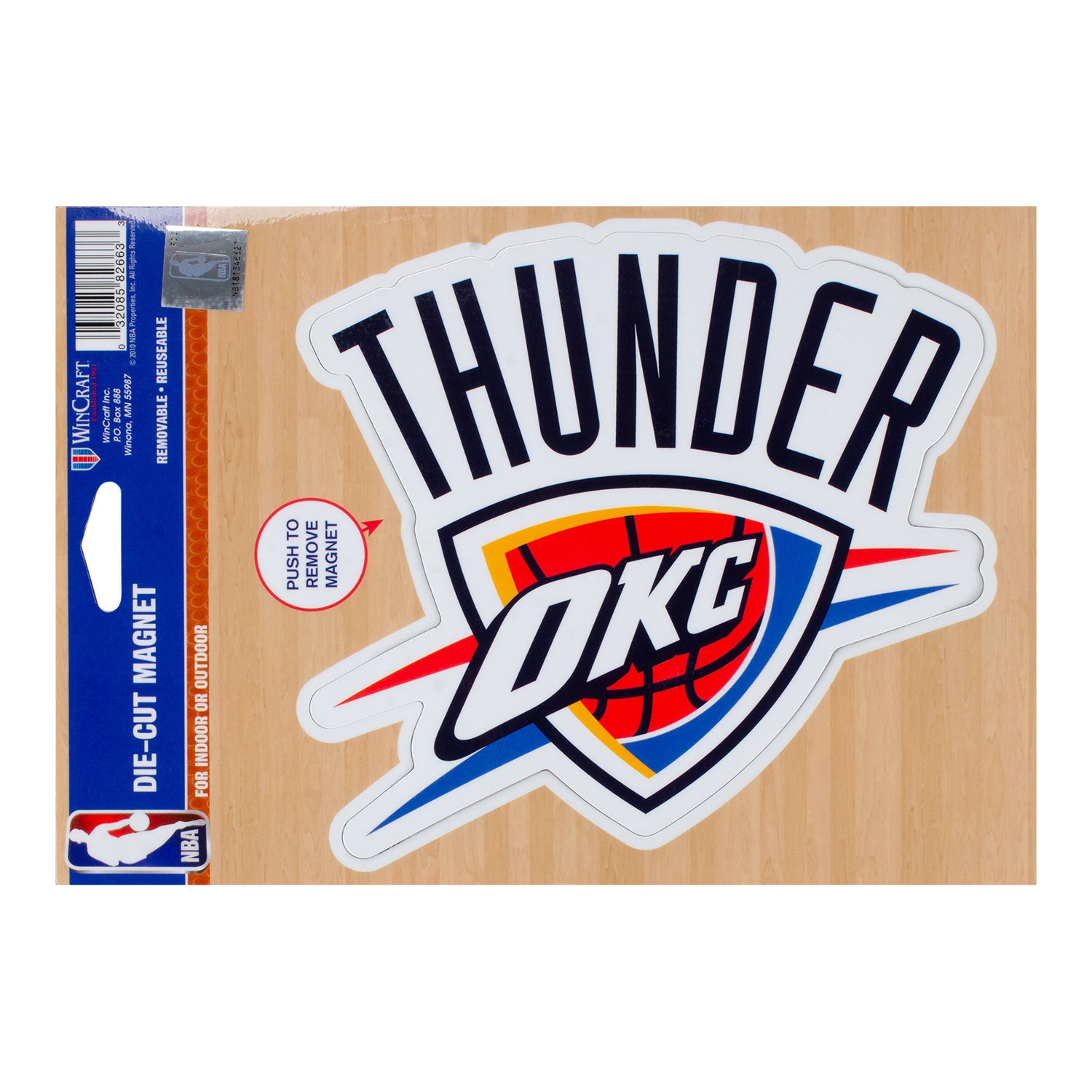 Official OKC Thunder Decals & Magnets | Official OKC Thunder Shop